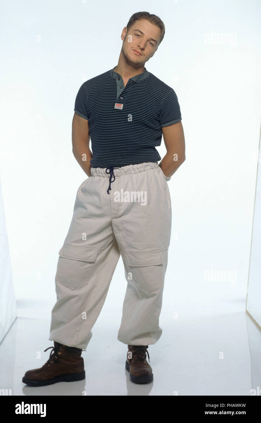 Boyzone (Mikey Graham) on 09.03.1995 in München / Munich. | usage ...