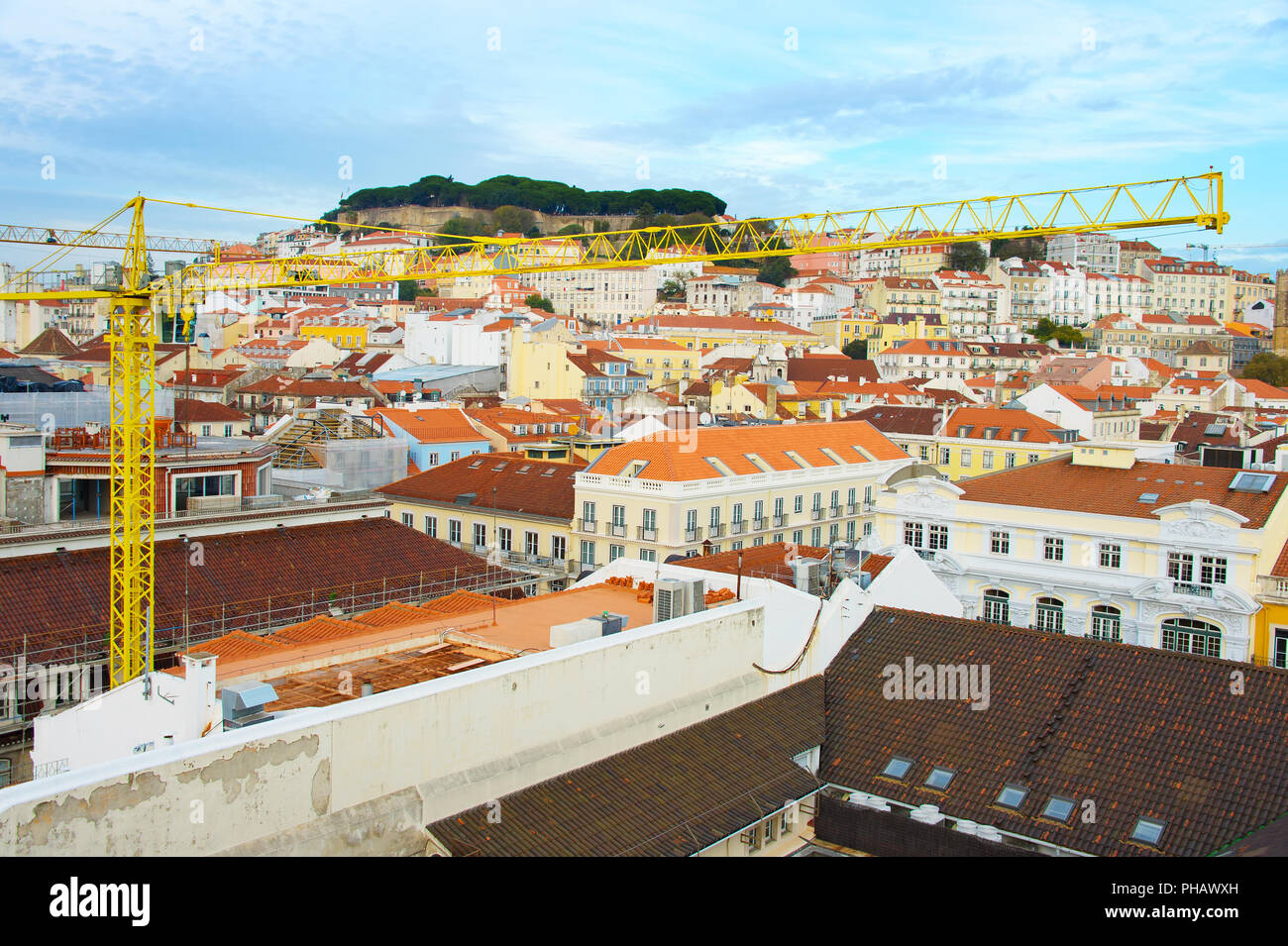 Lisbon Old Twon renovation, Portugal Stock Photo - Alamy