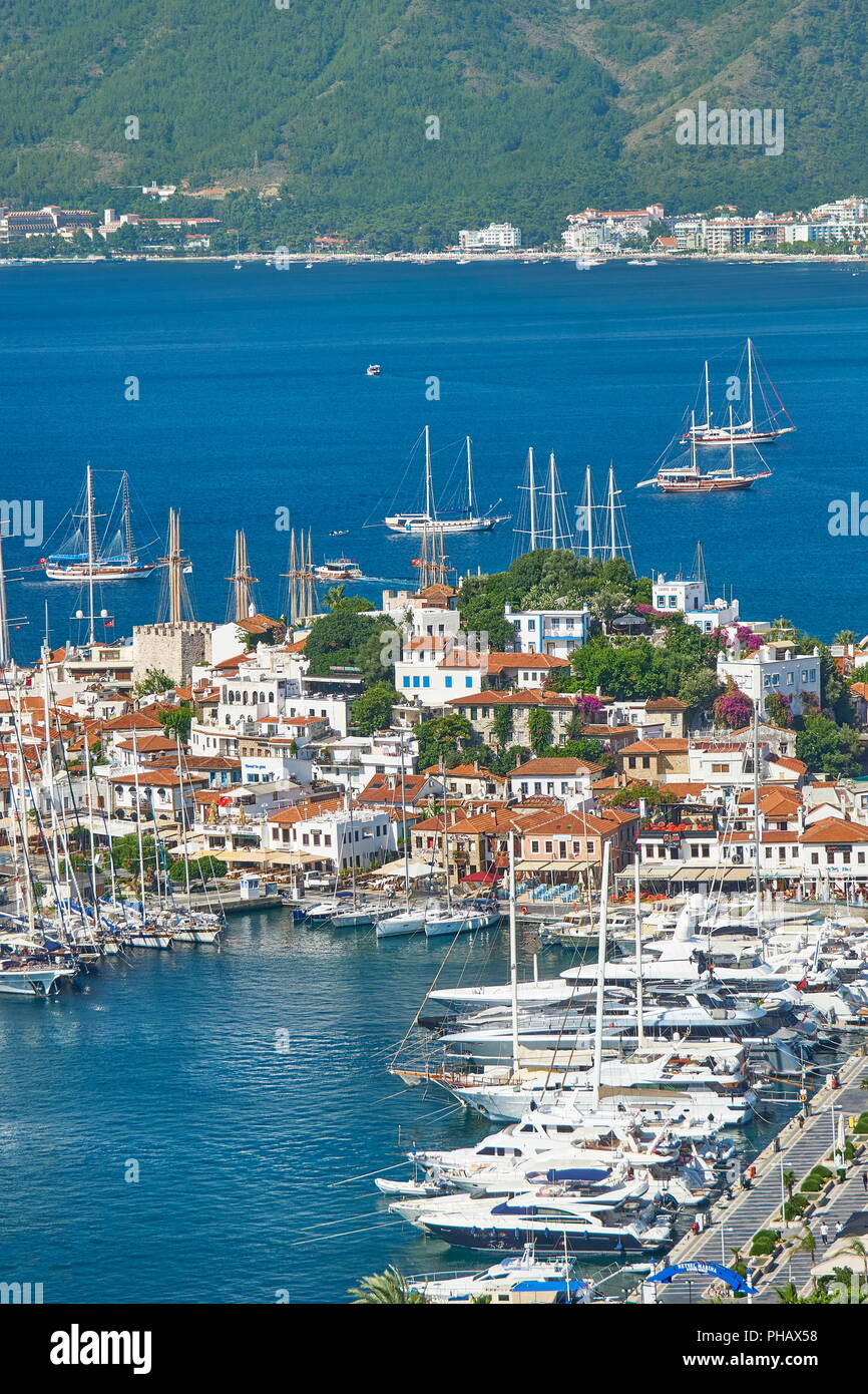 Marmaris Old Town and Harbour, Turkey Stock Photo - Alamy