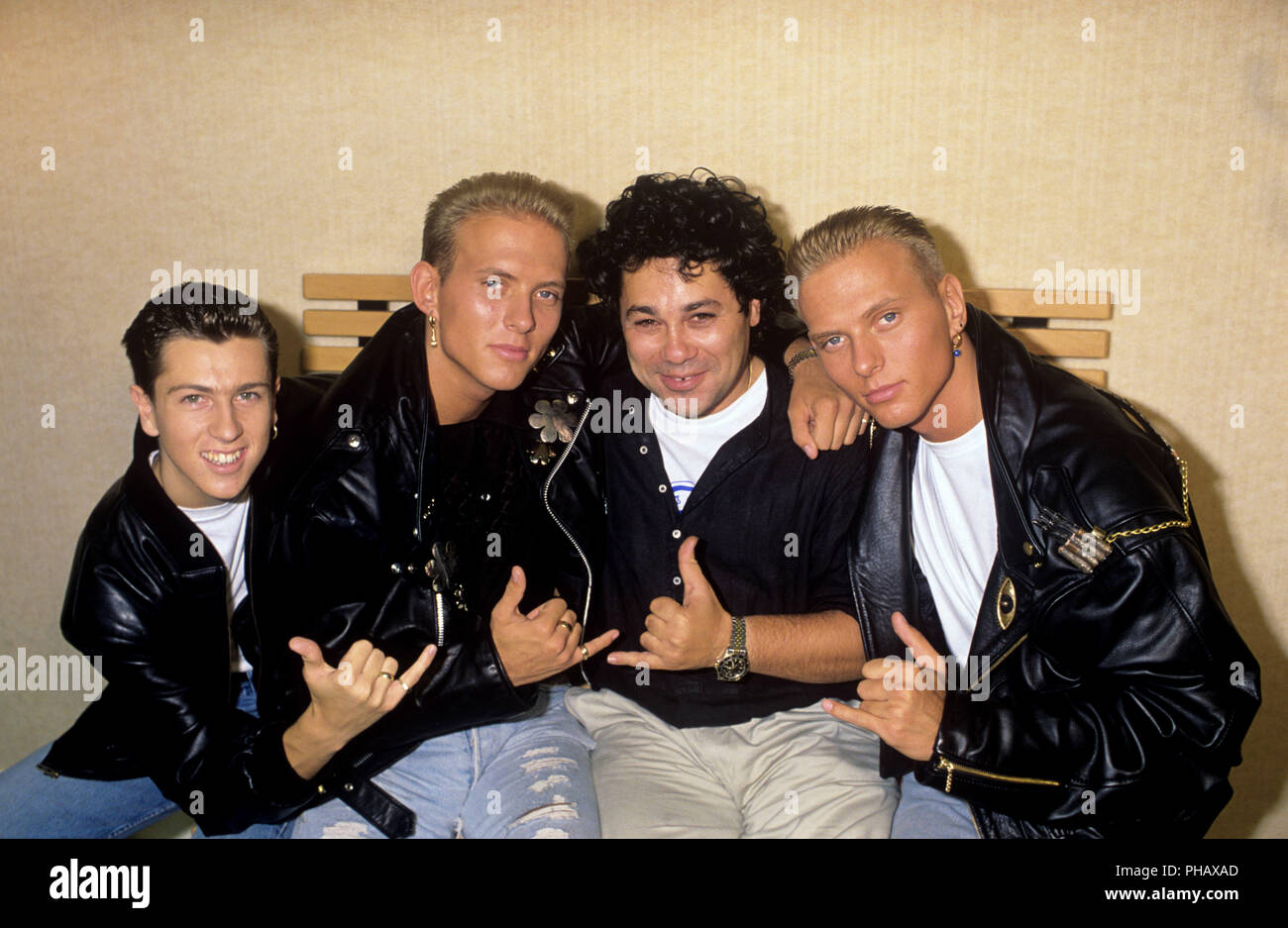 Bros on 22.09.1988 in Paris. | usage worldwide Stock Photo - Alamy
