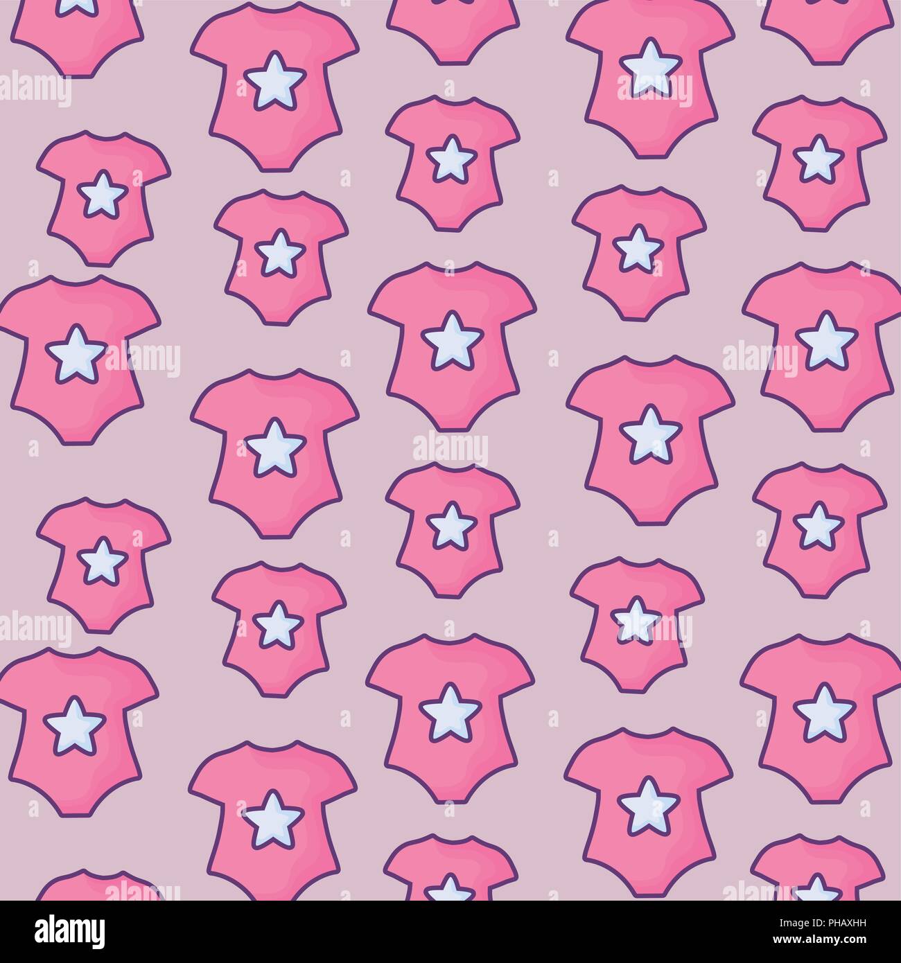 background of baby clothes pattern, vector illustration Stock Vector ...
