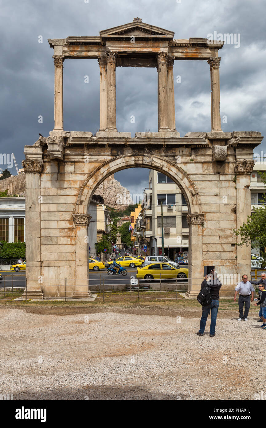 The hadrian arch hi-res stock photography and images - Alamy