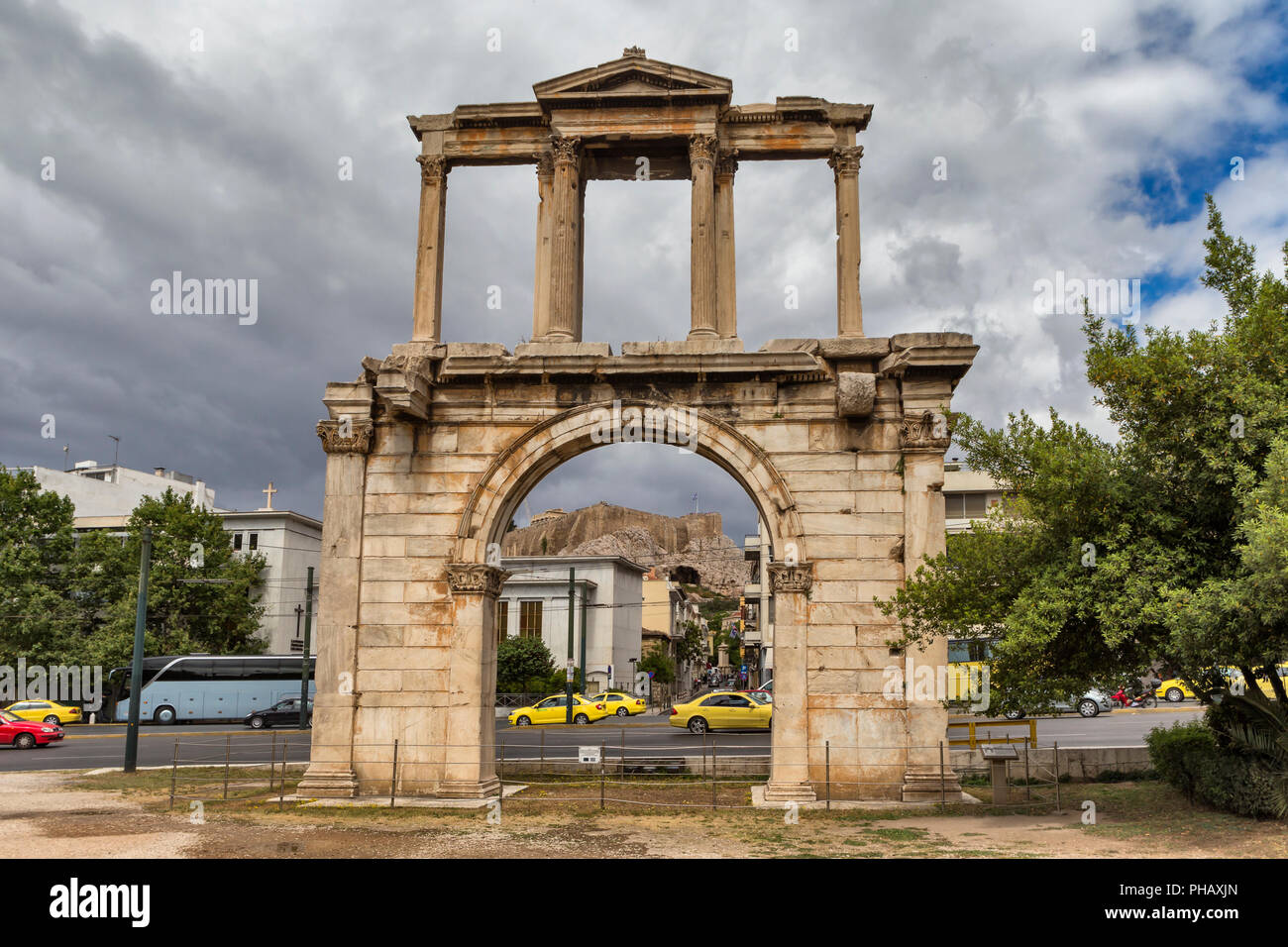 The hadrian arch hi-res stock photography and images - Alamy