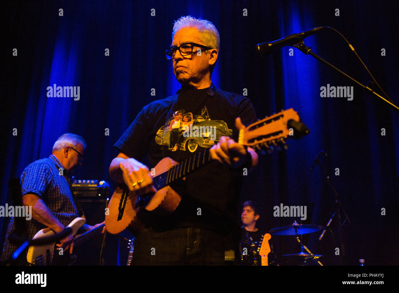 Norway, Oslo - August 30, 2018. The American rock band Los Lobos ...