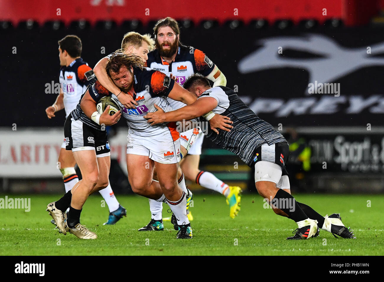 Swansea, UK. 31st August 2018 , Liberty Stadium , Swansea, Wales ...