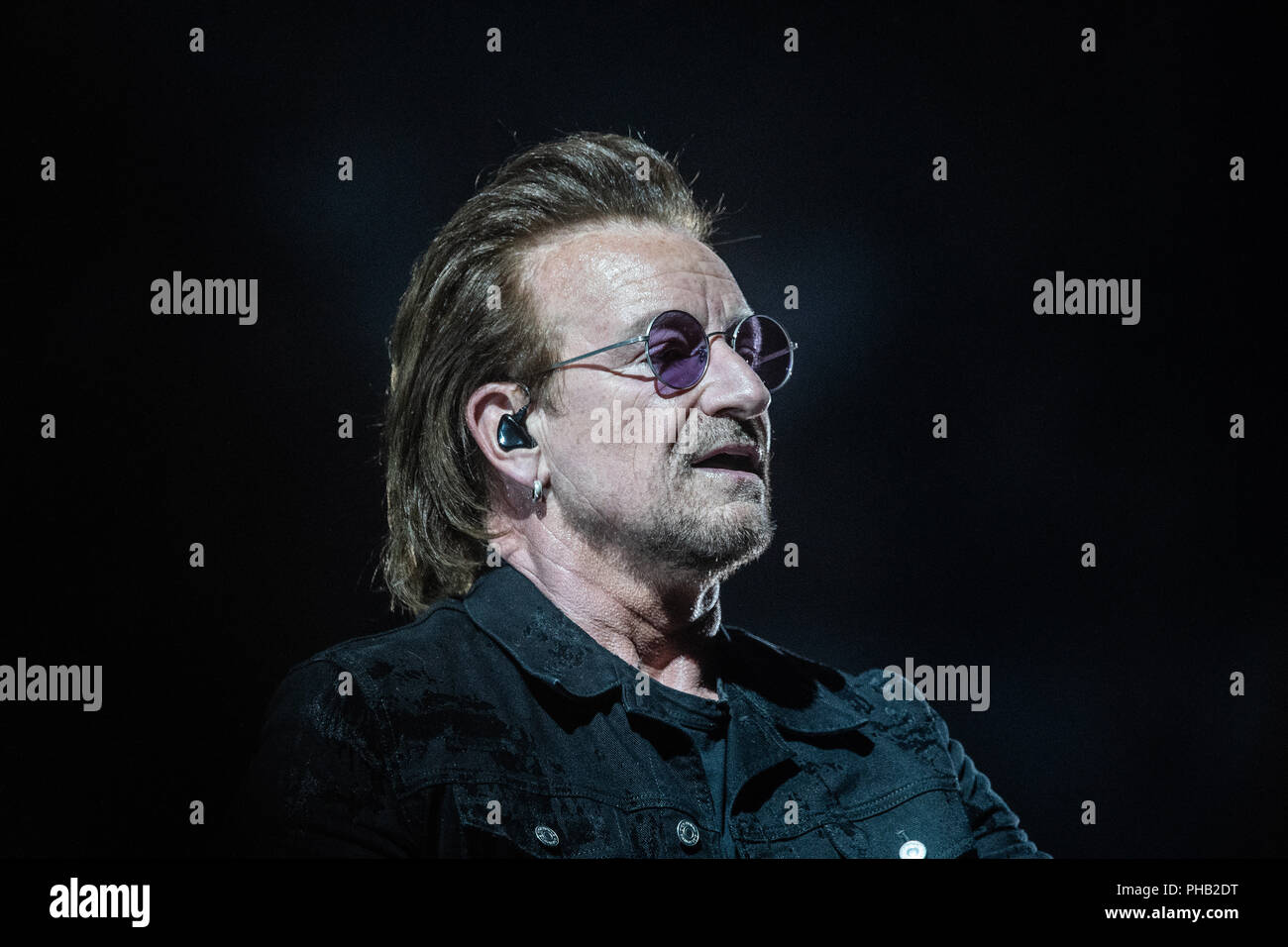 Berlin, Germany. 31st Aug, 2018. Paul David Hewson (Bono), singer of ...