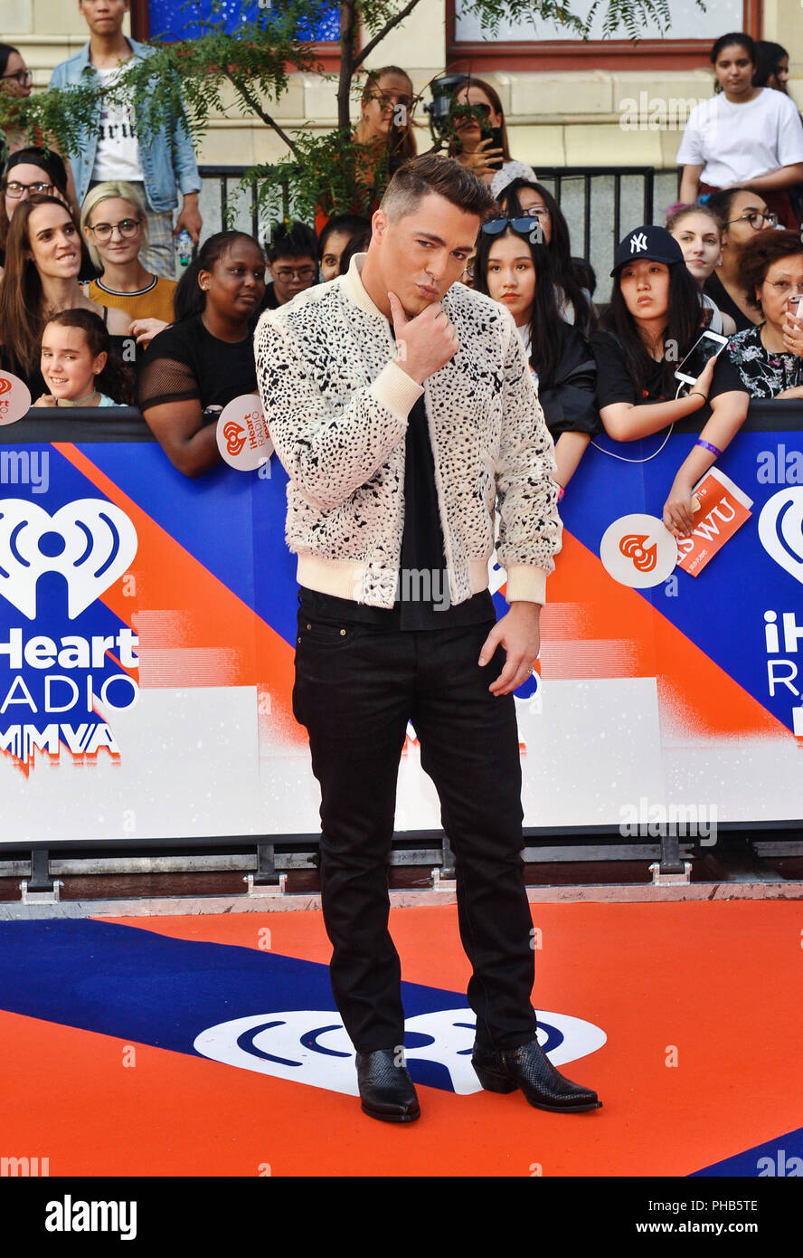 Toronto, Ontario, Canada. 26th Aug, 2018. Colton Haynes arrives at the ...