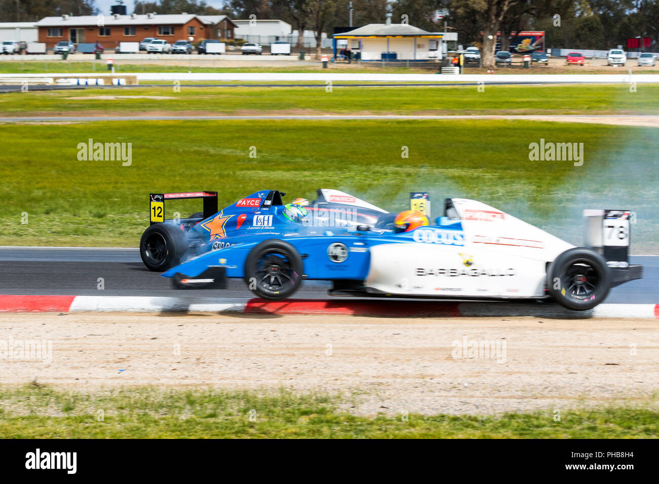 MELBOURNE, AUSTRALIA – SEPTEMBER 1: Josh Smith crashes his Shamick ...