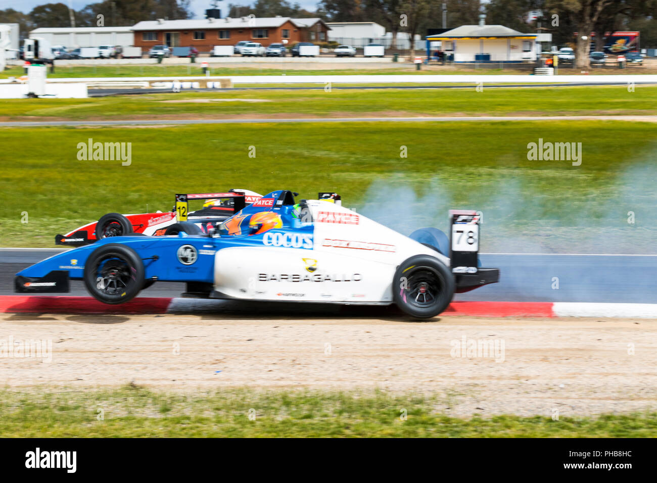 MELBOURNE, AUSTRALIA – SEPTEMBER 1: Josh Smith crashes his Shamick ...
