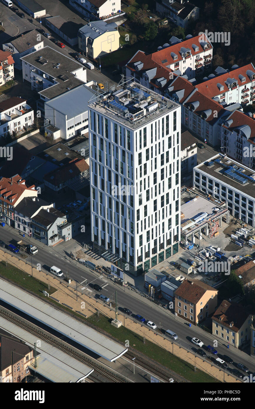 Loerrach, Hotel skyscraper City of Loerrach Stock Photo - Alamy