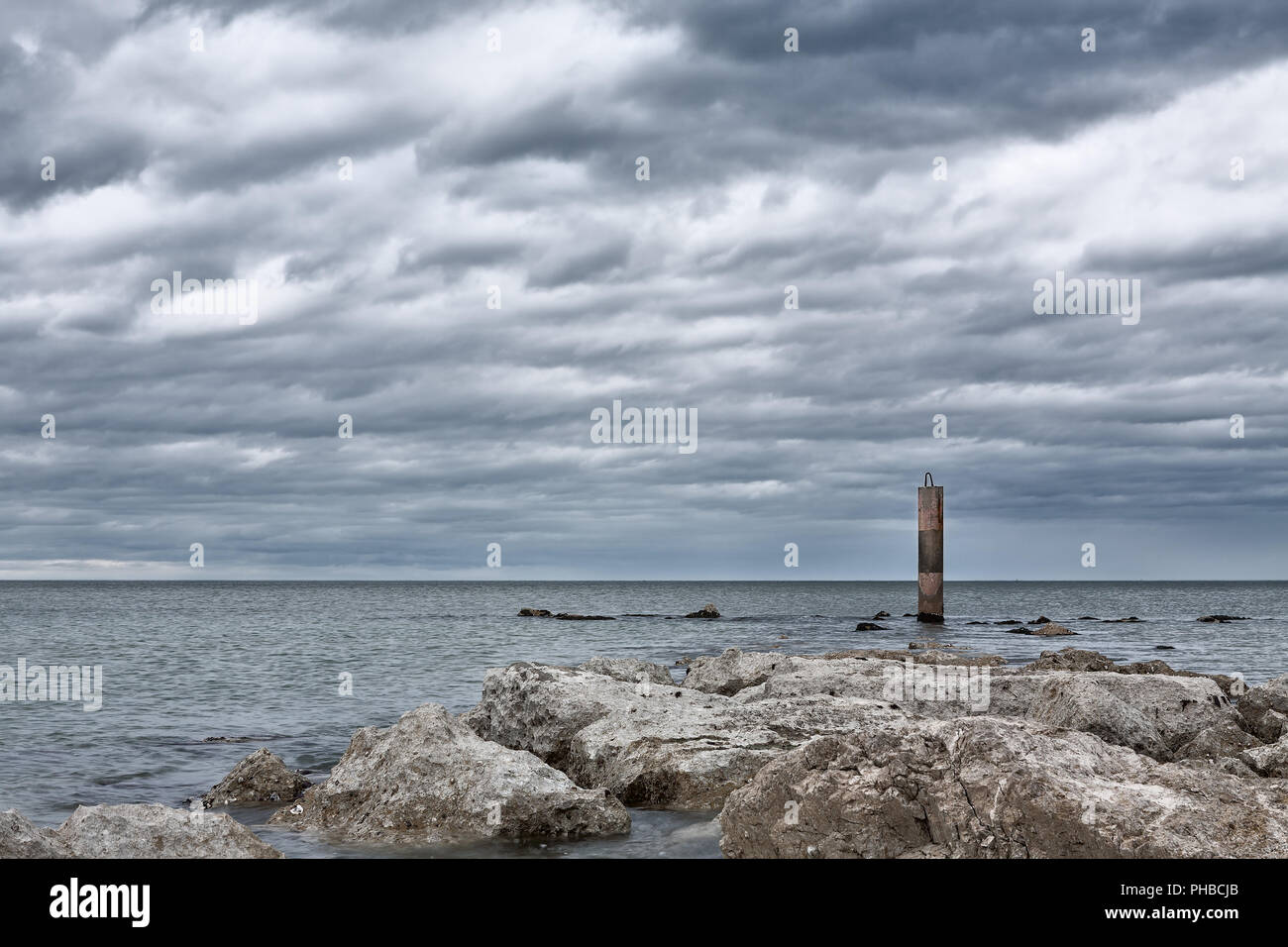Cloudy day at sea hi-res stock photography and images - Alamy