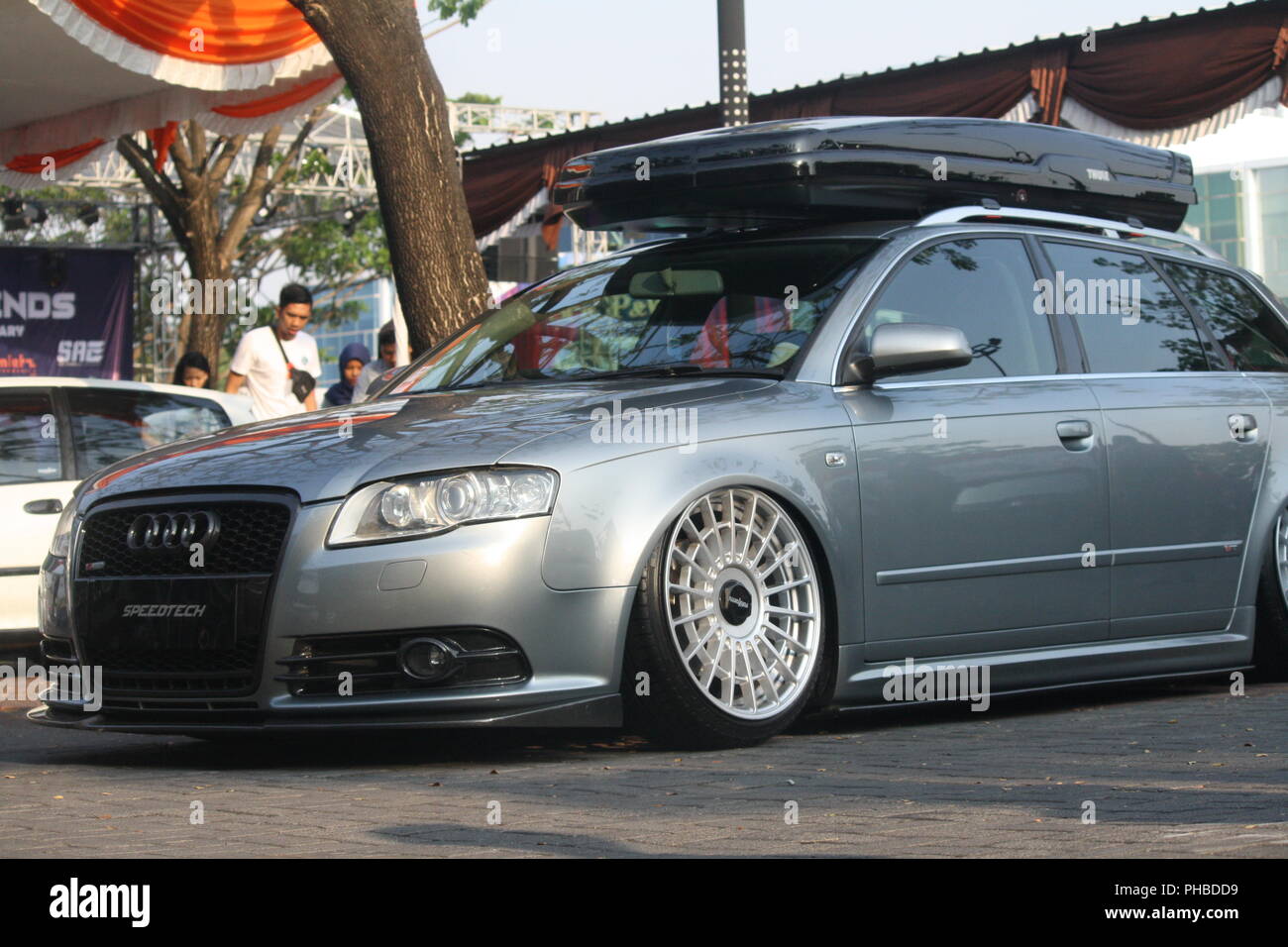 ALL car in car meetup Indonesia Stock Photo - Alamy