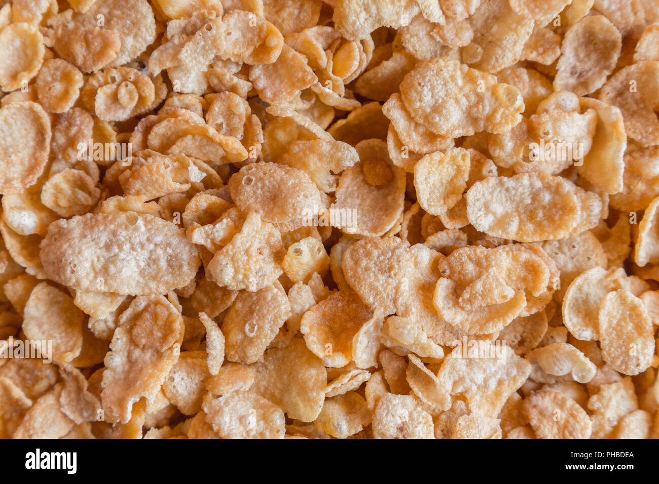 Corn-flakes background and texture Stock Photo - Alamy
