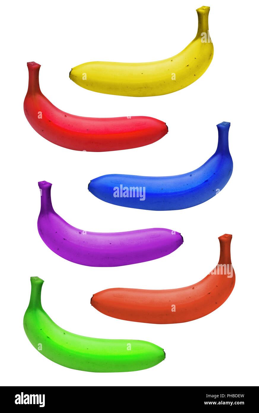 Set of bananas hi-res stock photography and images - Alamy