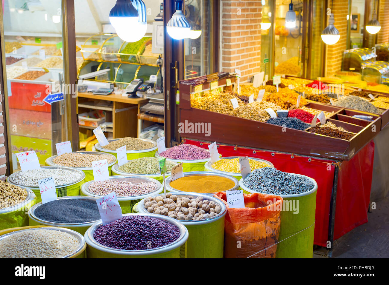 Tehran Iran Bazaar Market Fruit High Resolution Stock Photography and ...