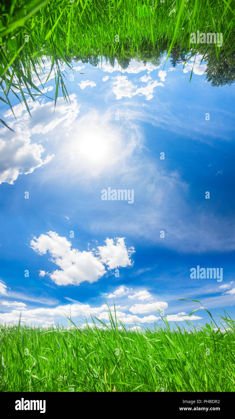 Beautiful field and sky hi-res stock photography and images - Alamy