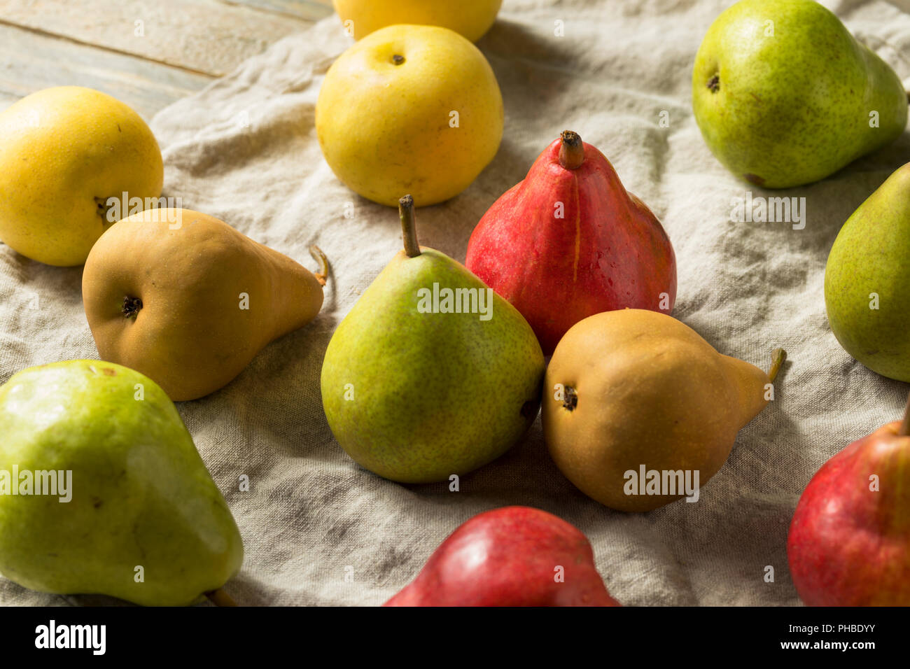 Assorted pears hi-res stock photography and images - Alamy