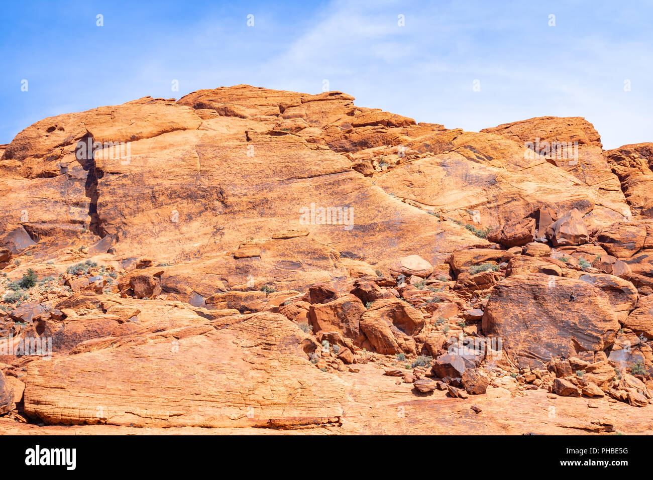 Red Rock Canyon National Conservation Area in Las Vegas Nevada USA ...