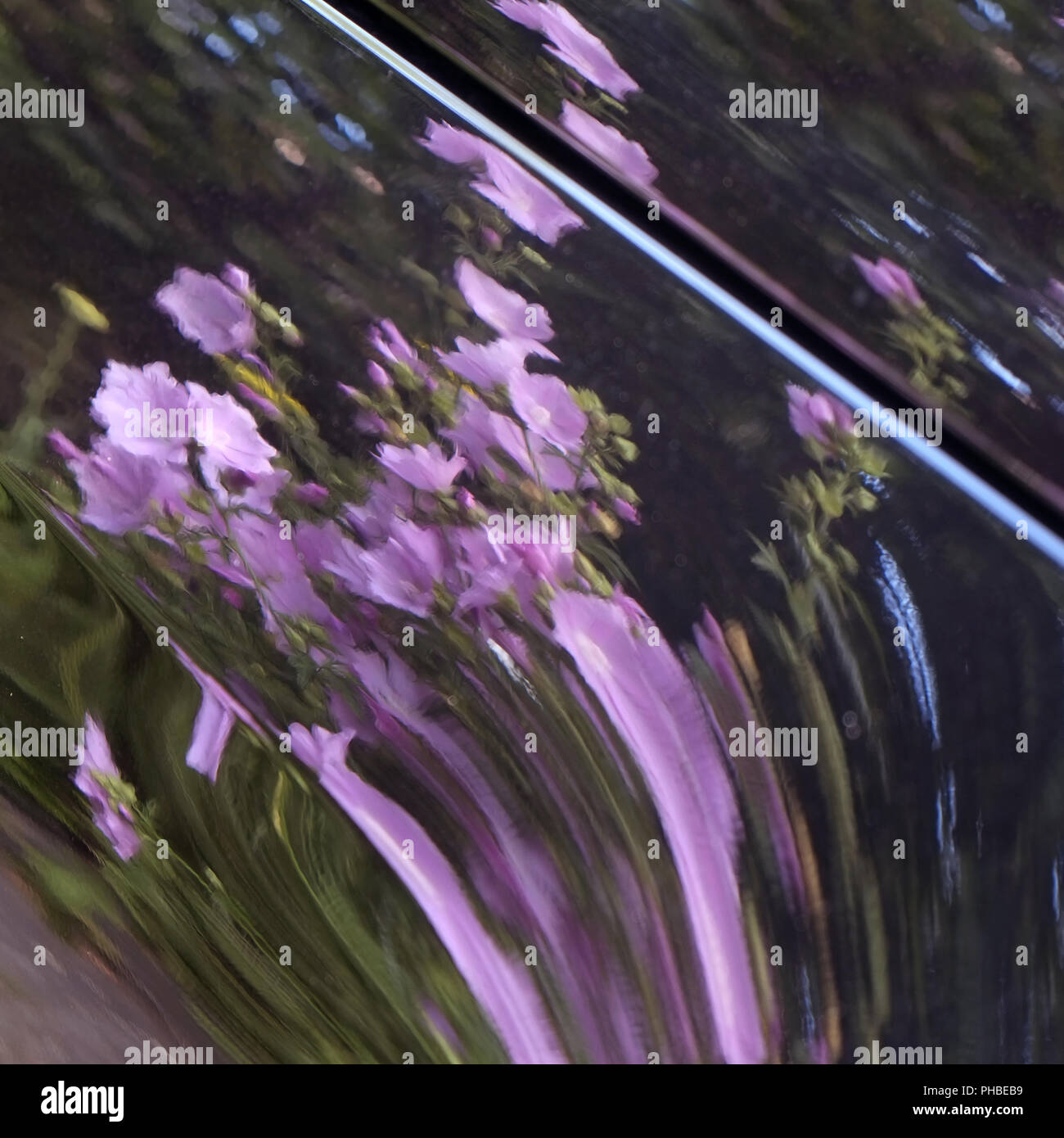 Reflections of car hi-res stock photography and images - Alamy