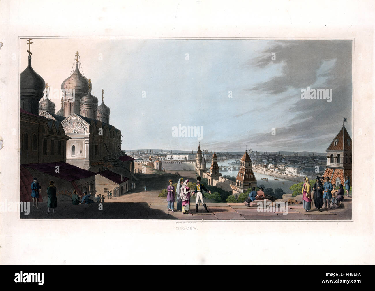 1800s moscow hi-res stock photography and images - Alamy