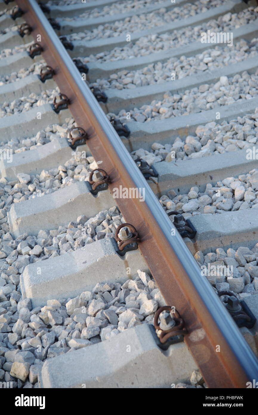 Rail railway hi-res stock photography and images - Alamy