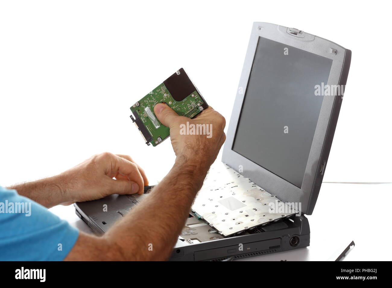 Technician computer hi-res stock photography and images - Alamy