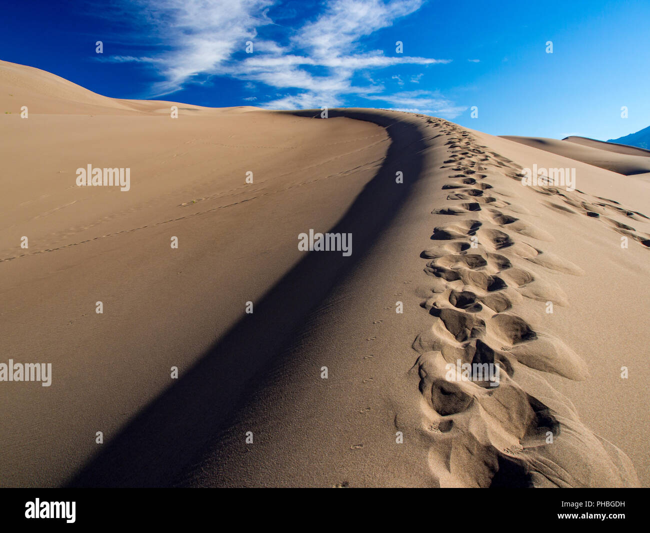 Sand dunes hiking trail hi-res stock photography and images - Alamy