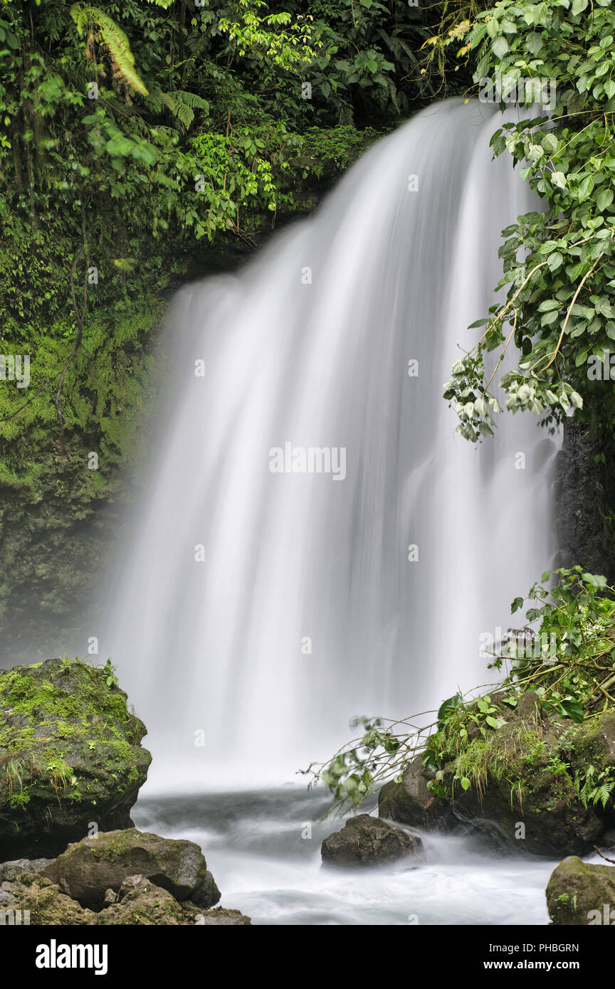 Waterfall, Arenal, Costa Rica Stock Photo - Alamy