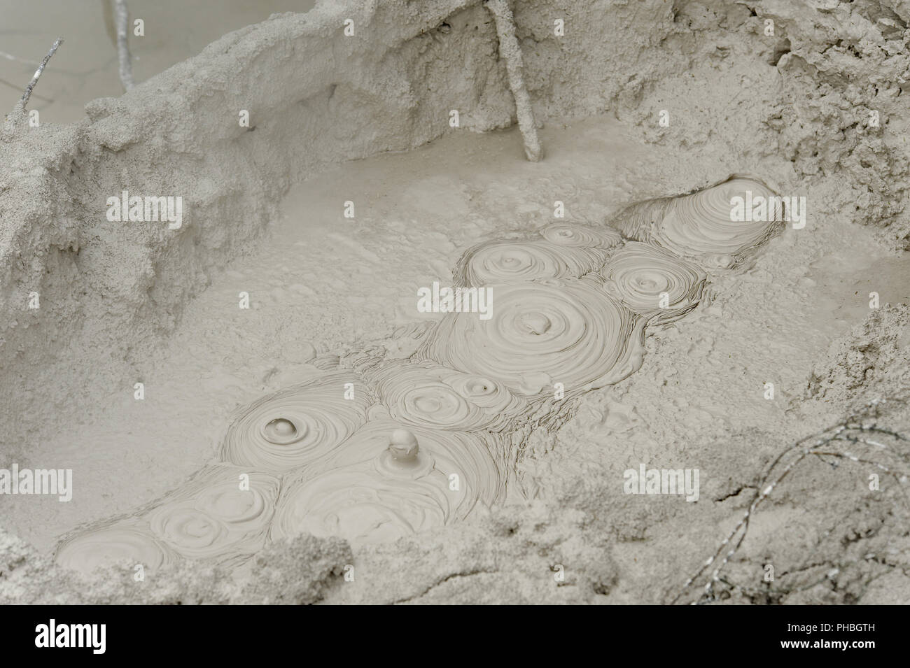 Boiling mud pool new zealand hi-res stock photography and images - Alamy