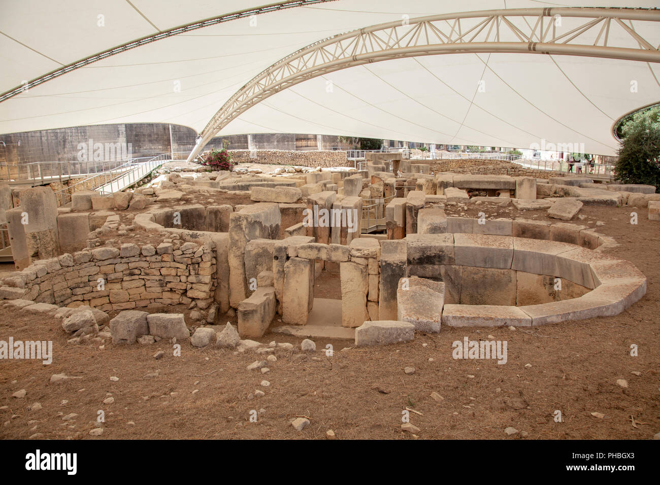 Ruins in tarxien temples hi-res stock photography and images - Alamy