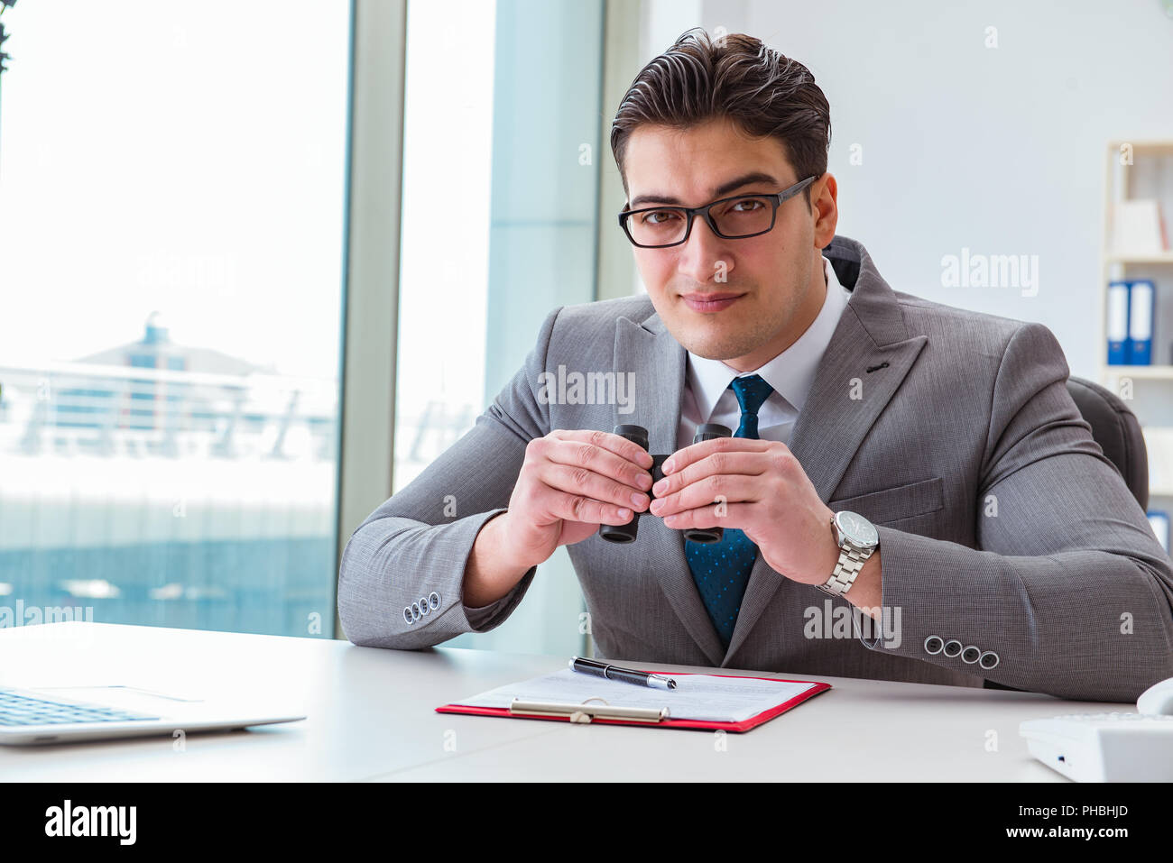 Auditor looking errors in hi-res stock photography and images - Alamy