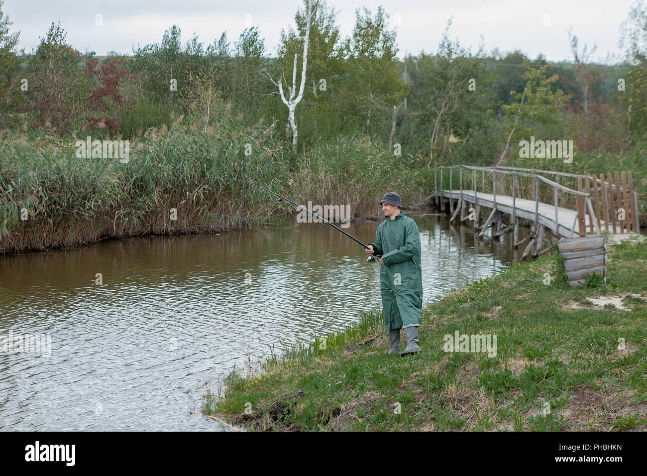 Boy frog catch hi-res stock photography and images - Alamy