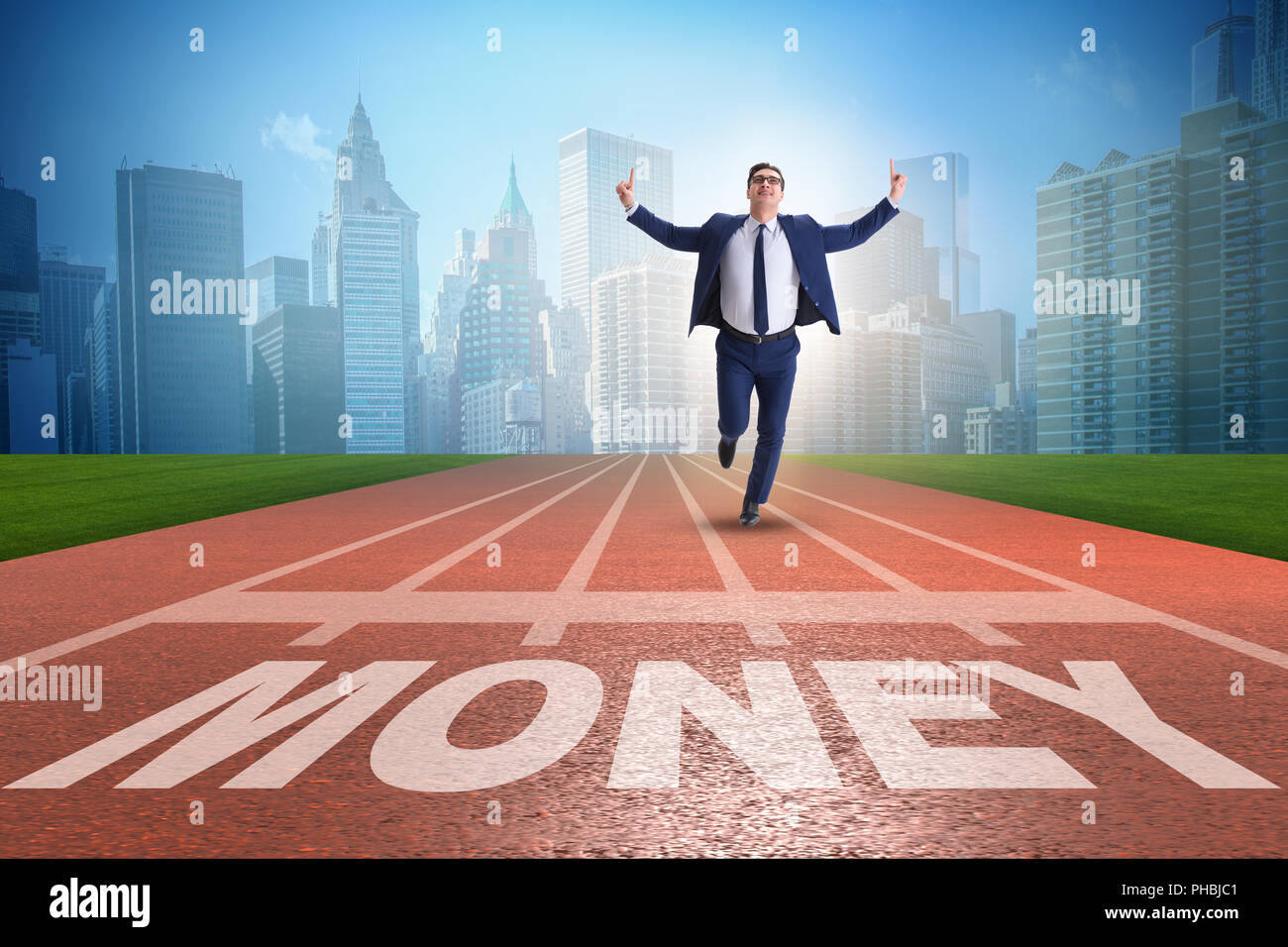 Finish Line Tape On Track High Resolution Stock Photography and Images ...