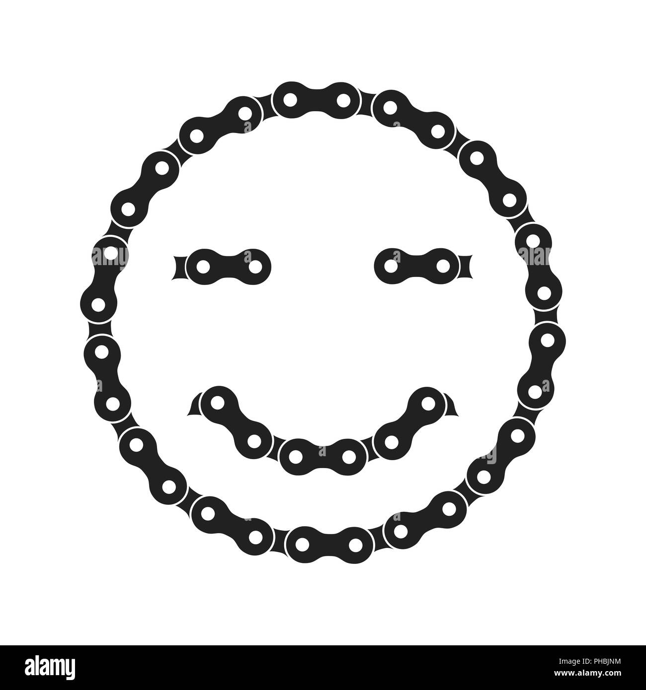 Smiley circle logo hi-res stock photography and images - Alamy