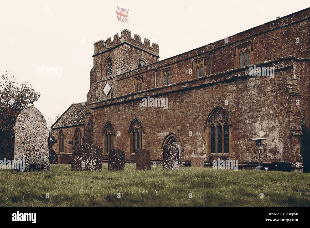 St. Etheldreda's Church Horley, Oxfordshire, dark Helloween style in ...