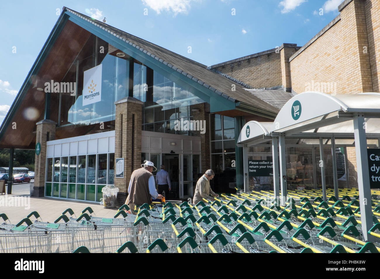Morrisons supermarket bags hi-res stock photography and images - Alamy