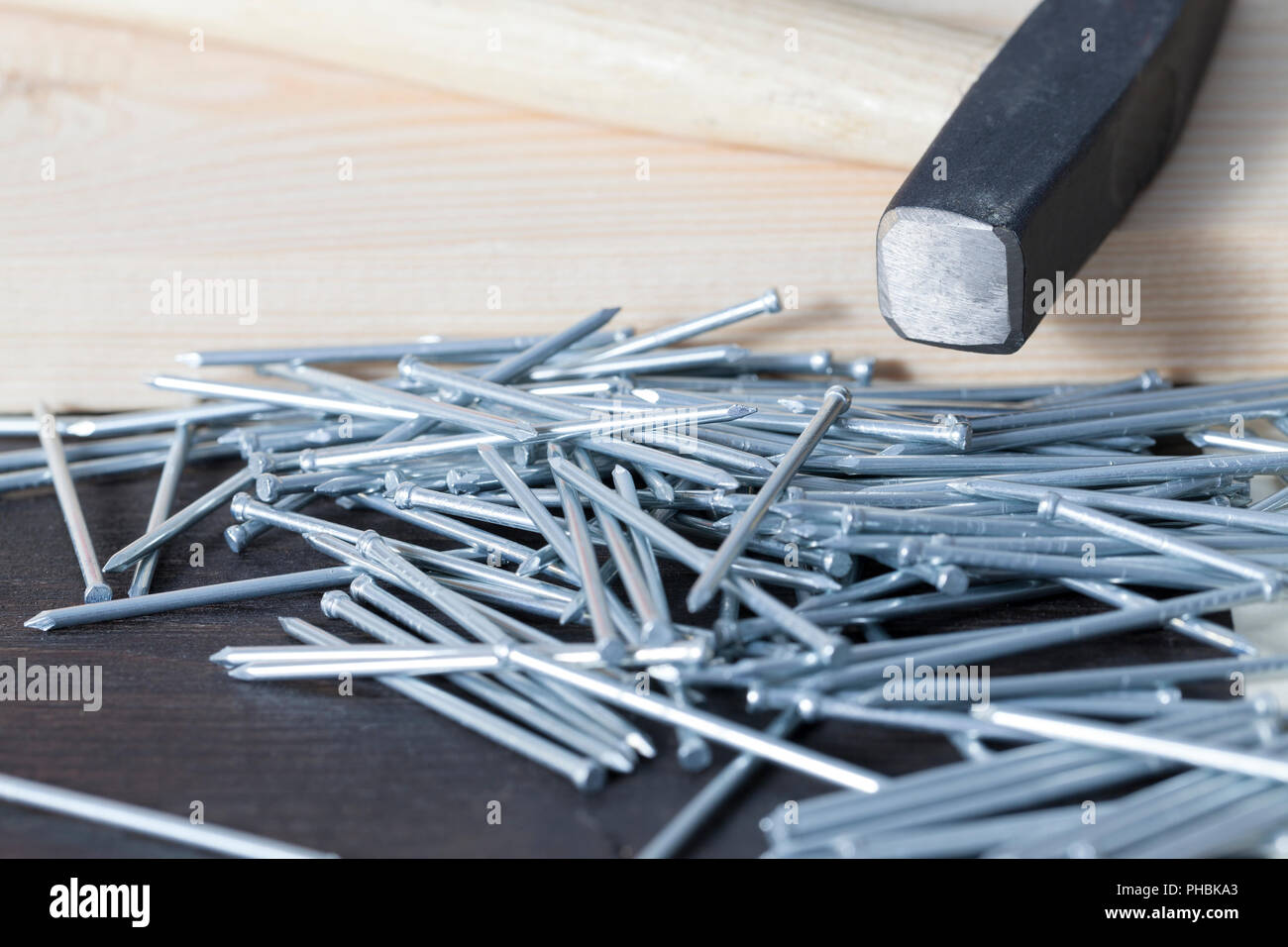 Clout nails hi-res stock photography and images - Alamy