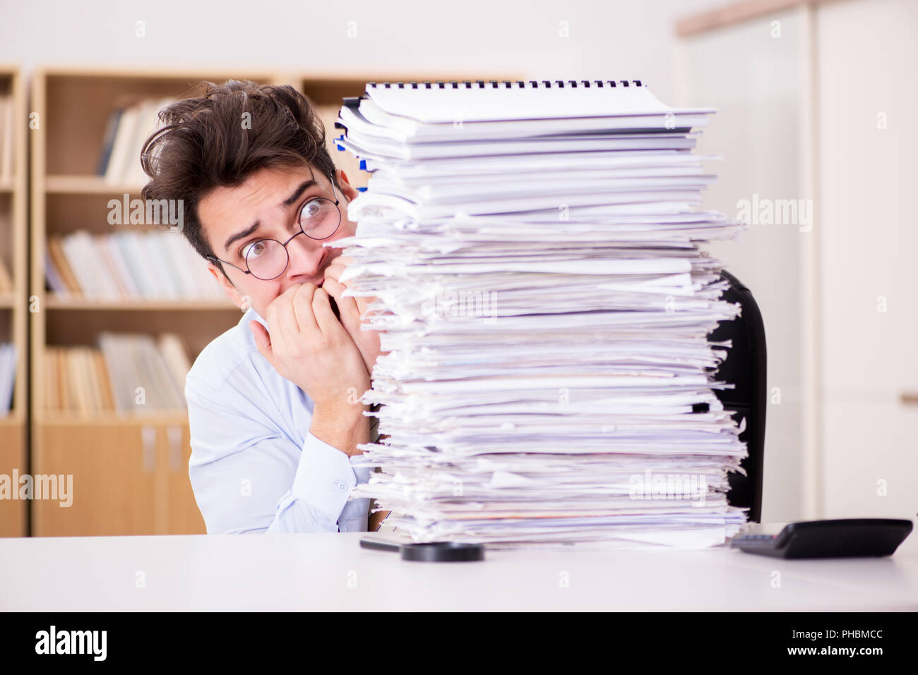 Piles of paperwork funny hi-res stock photography and images - Alamy