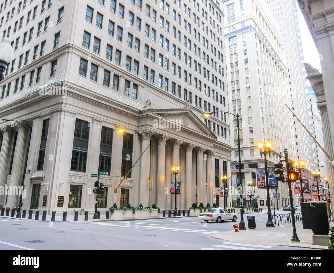 Chicago, USA - June 21, 2017: Jackson Boulevard, Chicago is the city of ...