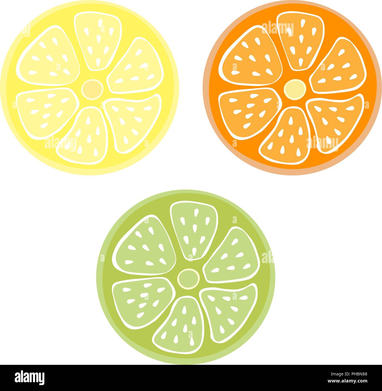 Size of lemon Stock Vector Images - Alamy