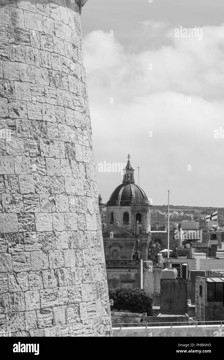 Baroque Cathedral in Victoria Stock Photo - Alamy