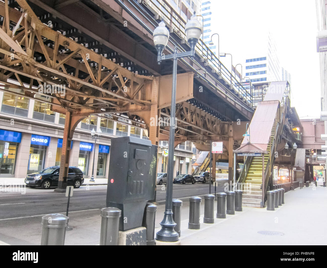Chicago, USA - June 21, 2017: underground, Chicago is the city of ...