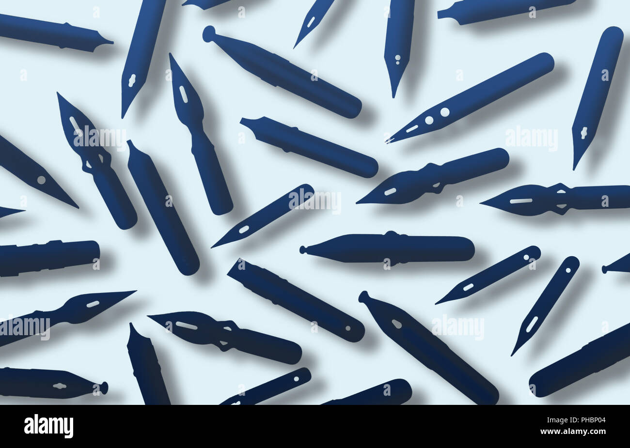 Illustration pens hi-res stock photography and images - Alamy