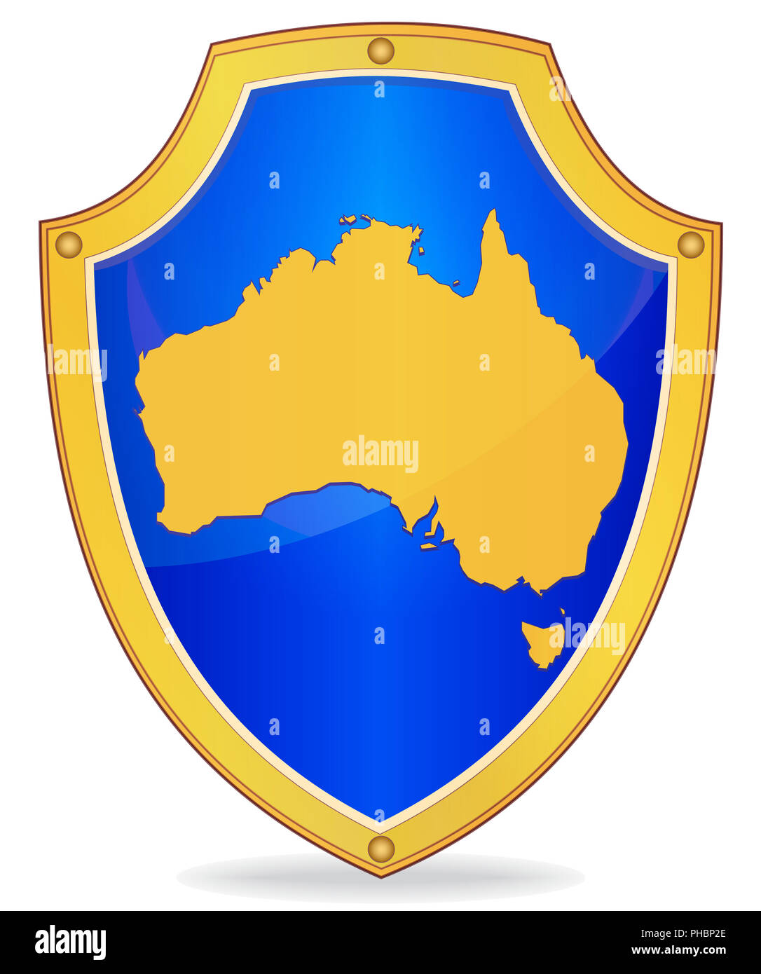 Silhouette of australia hi-res stock photography and images - Alamy