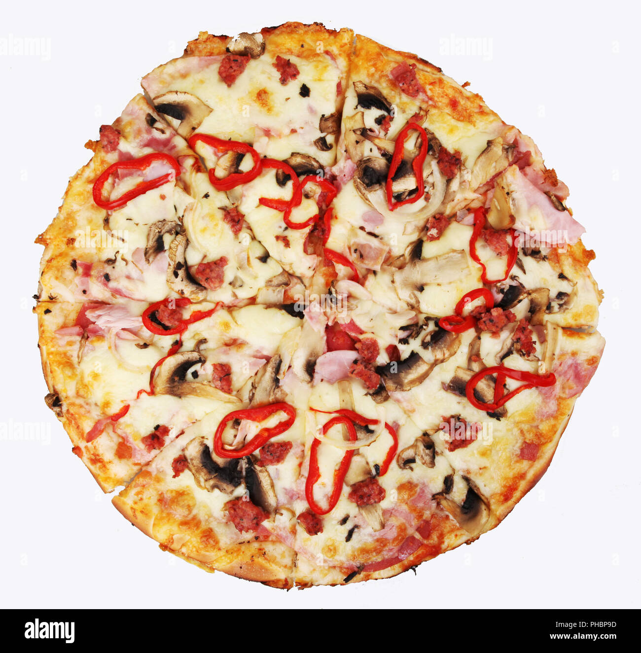 Delicious fresh pizza Stock Photo - Alamy