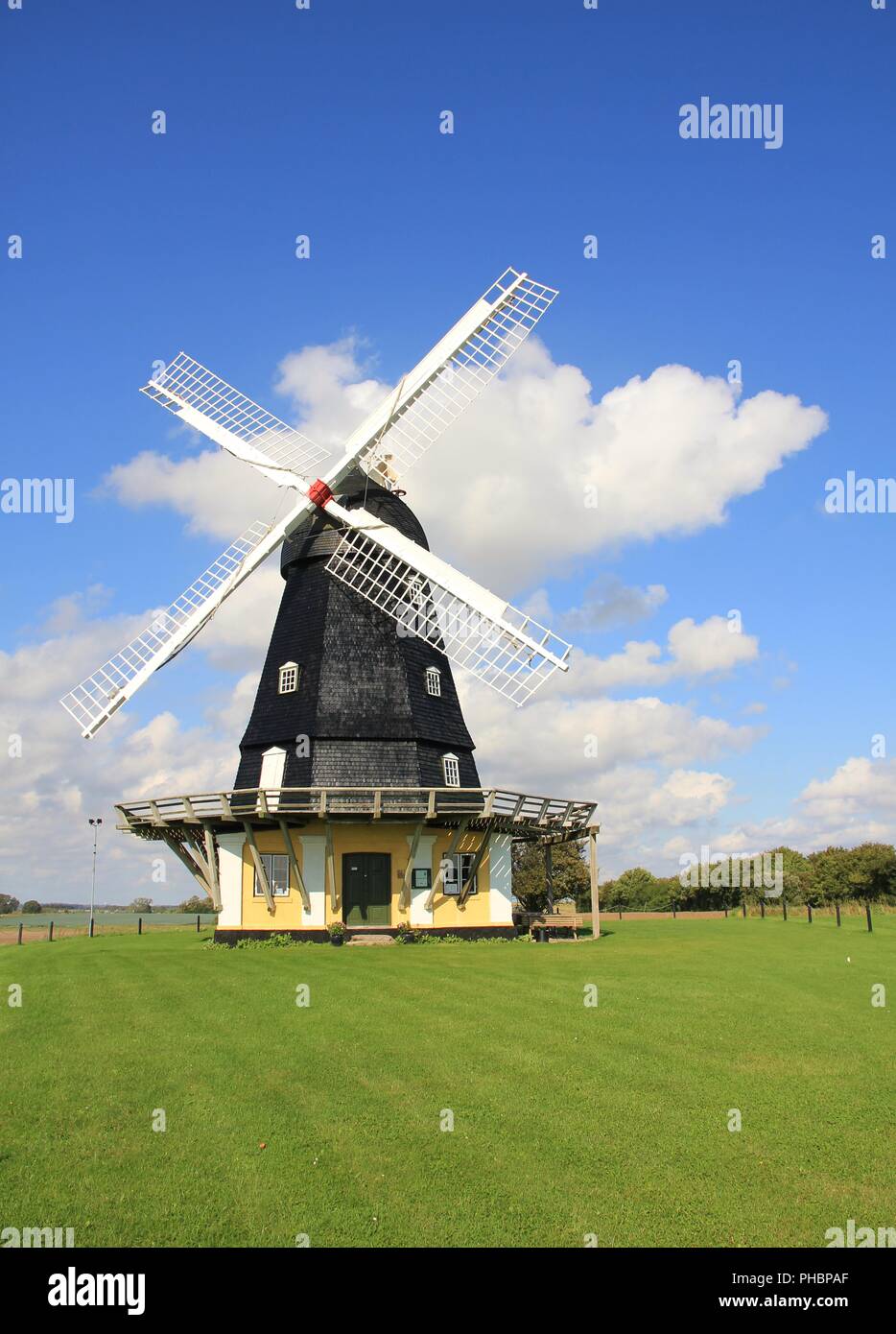 Windmill in zealand hi-res stock photography and images - Alamy