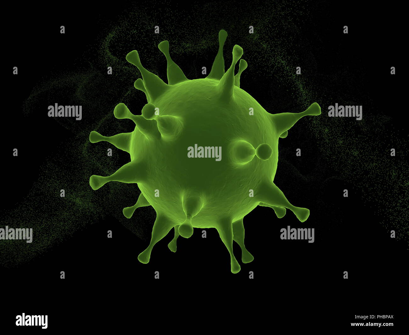 Virus particles hi-res stock photography and images - Alamy