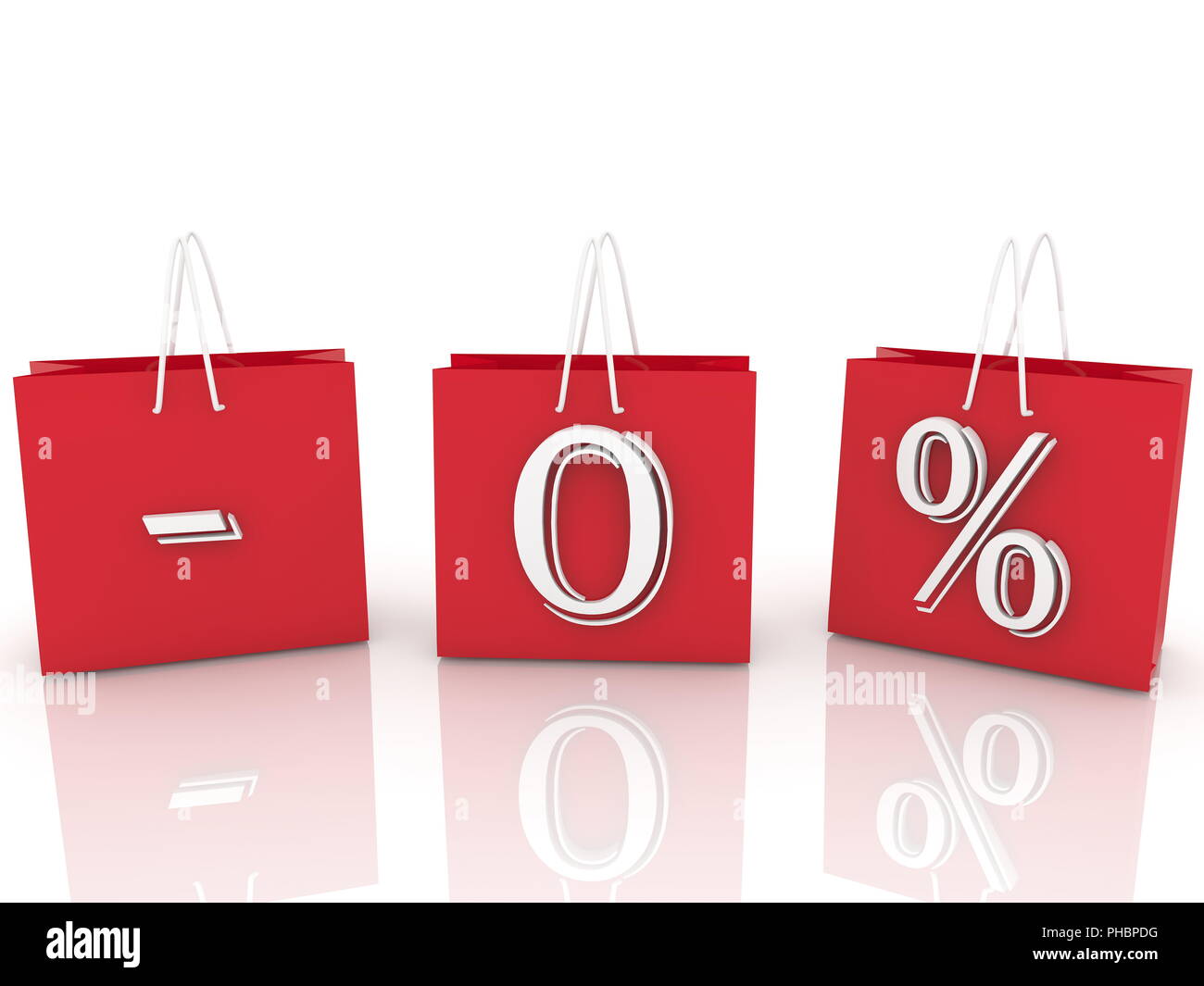 Minus zero percent sign Stock Photo - Alamy