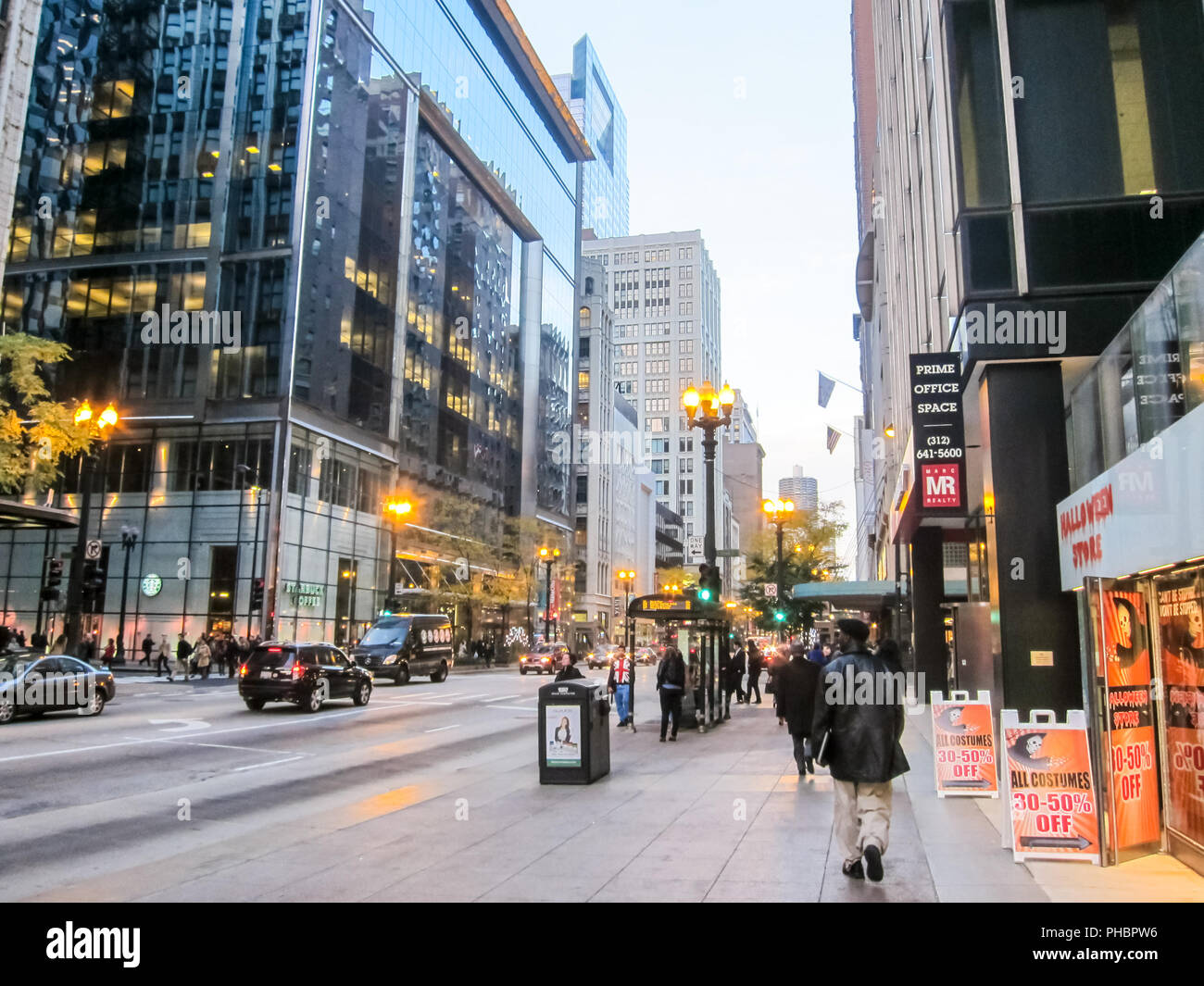 Chicago, USA - June 21, 2017: State Street, Chicago is the city of ...