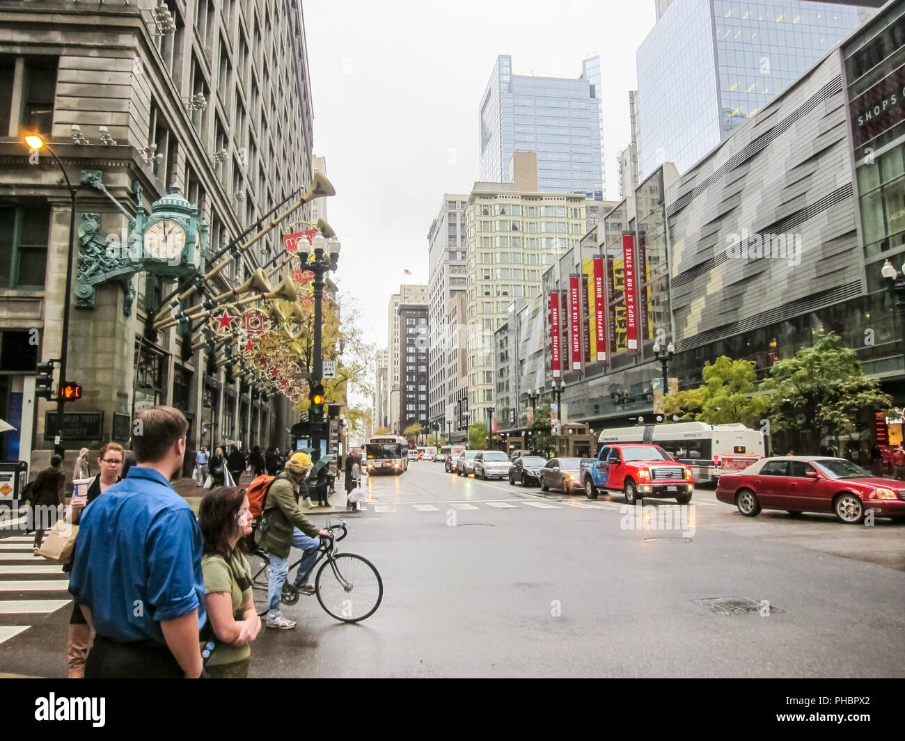 Chicago, USA - June 21, 2017: State Street, Chicago is the city of ...